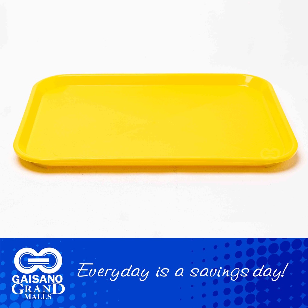 Plastic Serving Tray, Food Serving Tray in Red 515 Gaisano Grand ...