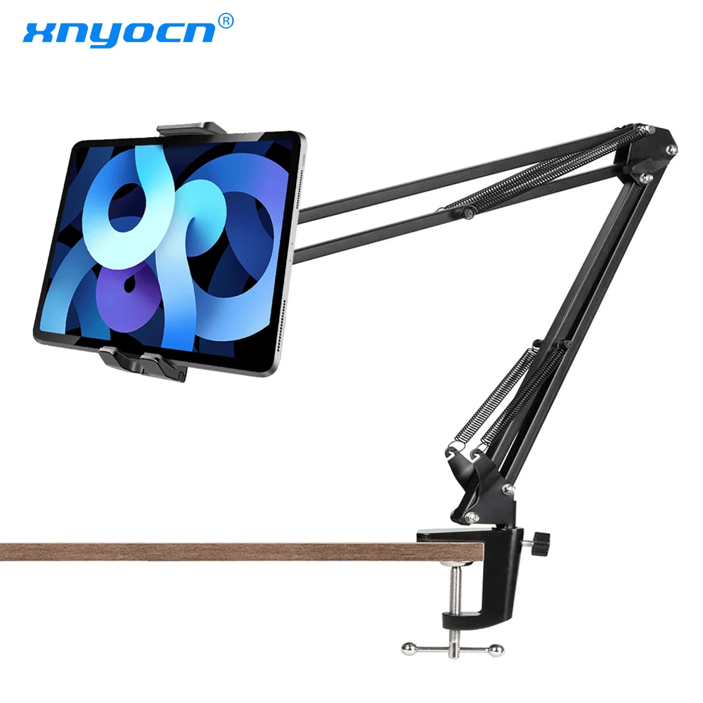 4-13 inch tablet stand for ipad pro 2 3 4 air mini arm length phone ...