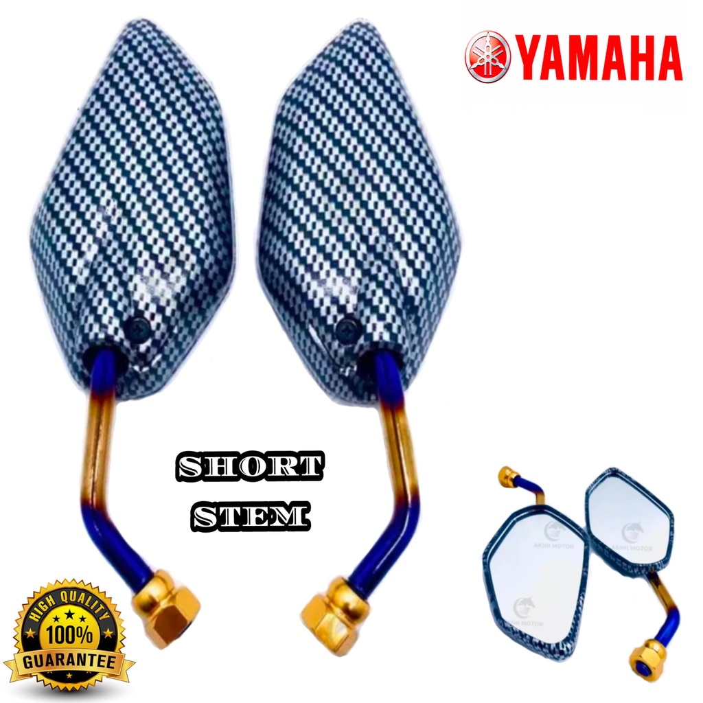 YAMAHA SNIPER 150 - Motorcycle SIDE MIRROR | DAHON type | SHORT STEM ...