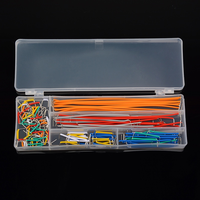 140pcs U Shape Solderless Breadboard Jumper Cable Wire jump Wire Kit ...