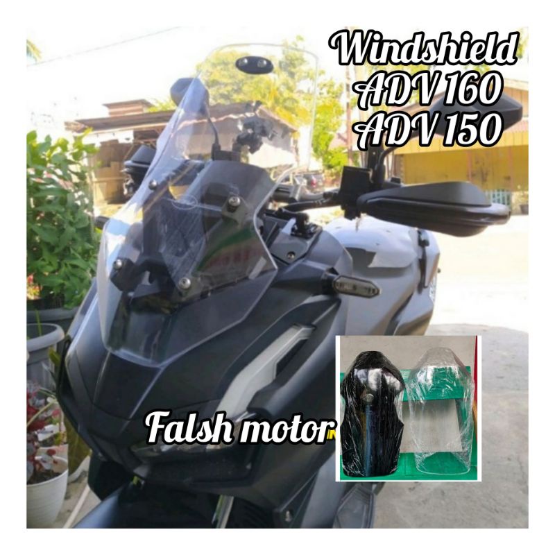 Honda ADV150 ADV160 Windshield Visor | Honda Adv YDP High Visor ...