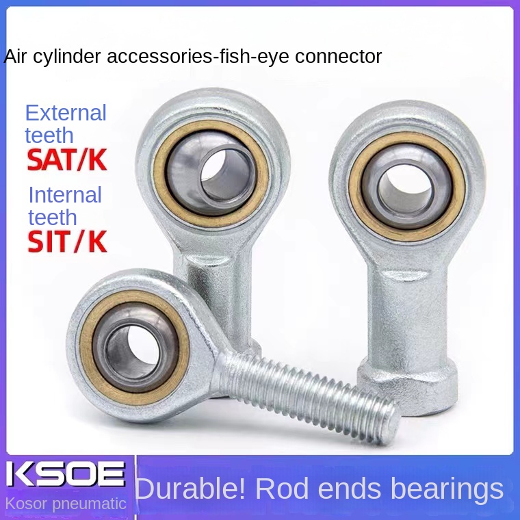 Ready Stock Cylinder Accessories Fisheye Connector M4/M5/M6/M8/M10/M12 ...