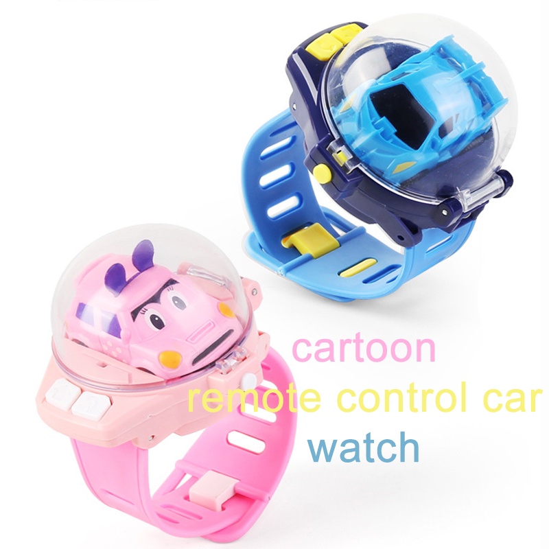RC Racing Kids Mini Racing Car Remote Control Watches toy USB charge ...