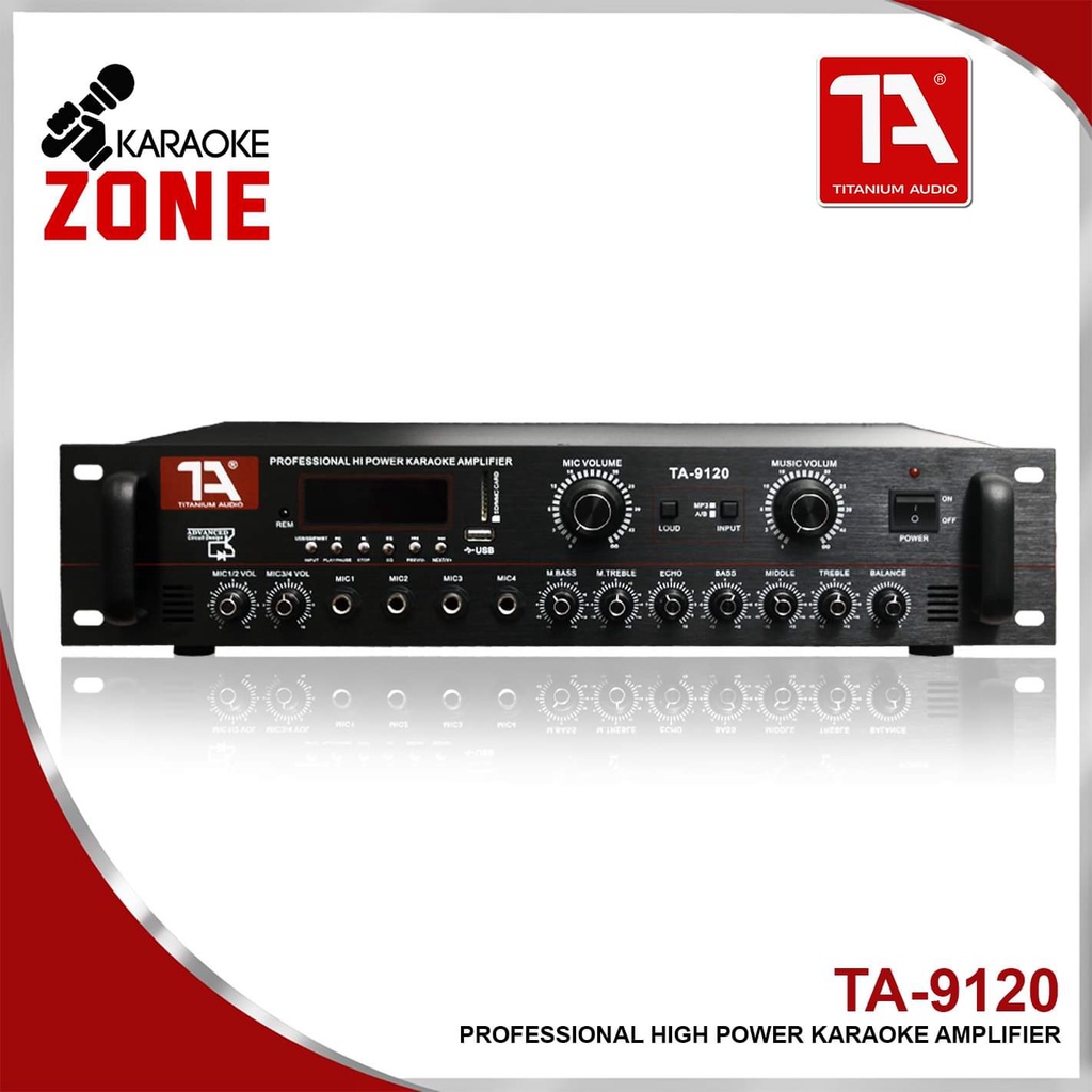 Titanium Audio TA-9120 Amplifier / 1800W / Professional High Power ...