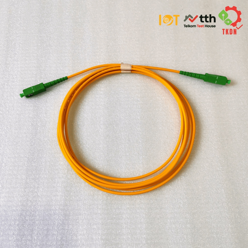 Cable Patchcord Patch Cord IOT SC APC SC APC Single Mode SM Simplex SP ...