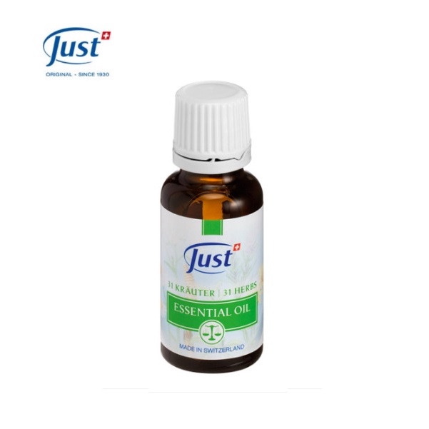 [Swiss JUST] 31 Herbal oil 20ml (made in Switzerland), Essential Oil ...