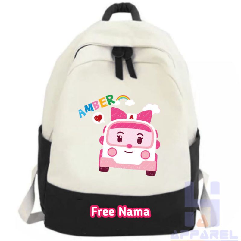 Robocar POLI Children's Backpack | Shopee Philippines
