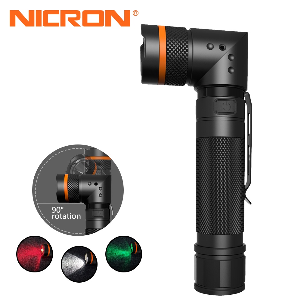 NICRON EXB701 Portable 90 Degree Rotable Explosion-proof Flashlight ...