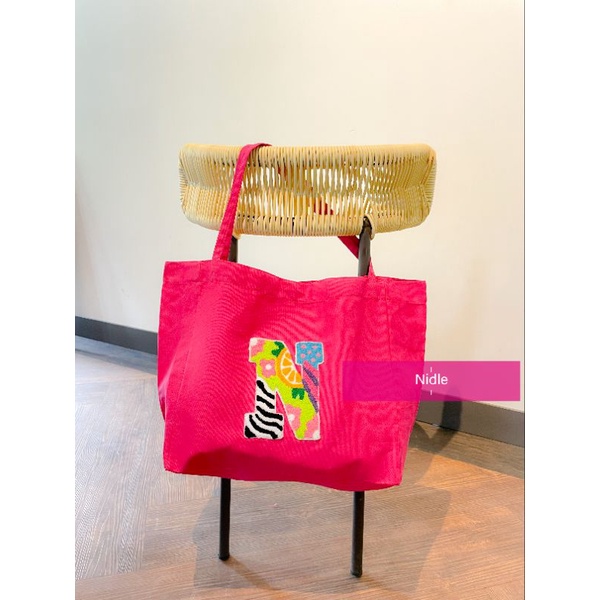 Nidle Alphacolor Totebag - K | Shopee Philippines