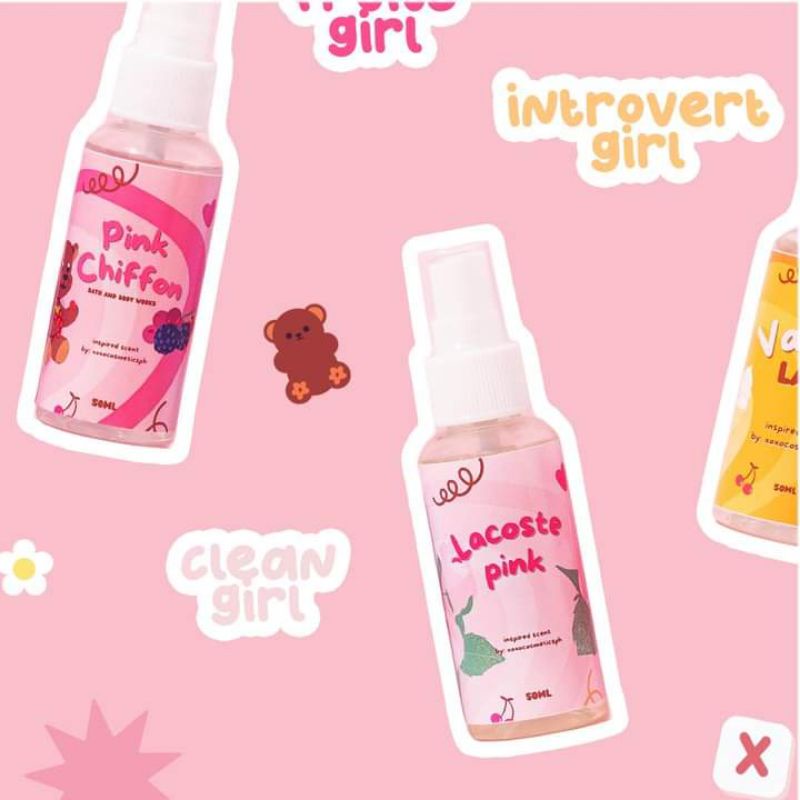 Pink Chiffon Inspired By XOXO Cosmetics Ph(50ml) | Shopee Philippines