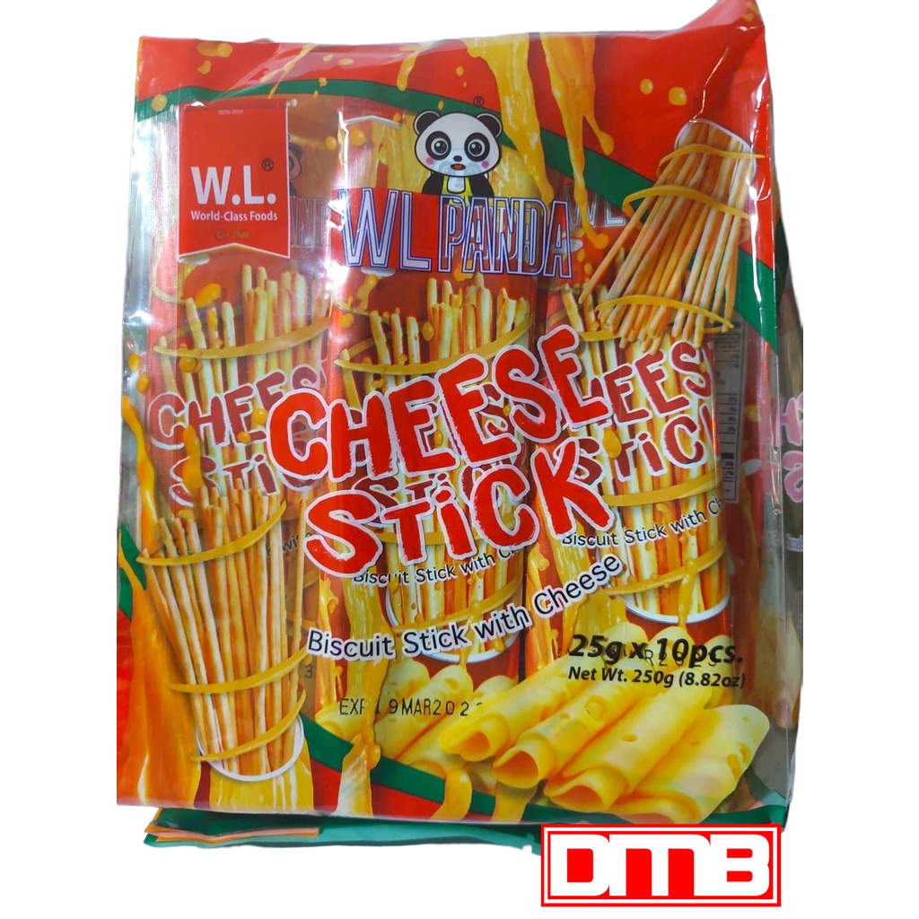CHEESE STICK Biscuit Stick with Cheese 1 Pack (25g x 10pcs.) | Shopee ...