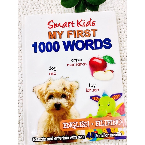 Smart Kids My First 1000 Words Educational Book | Shopee Philippines