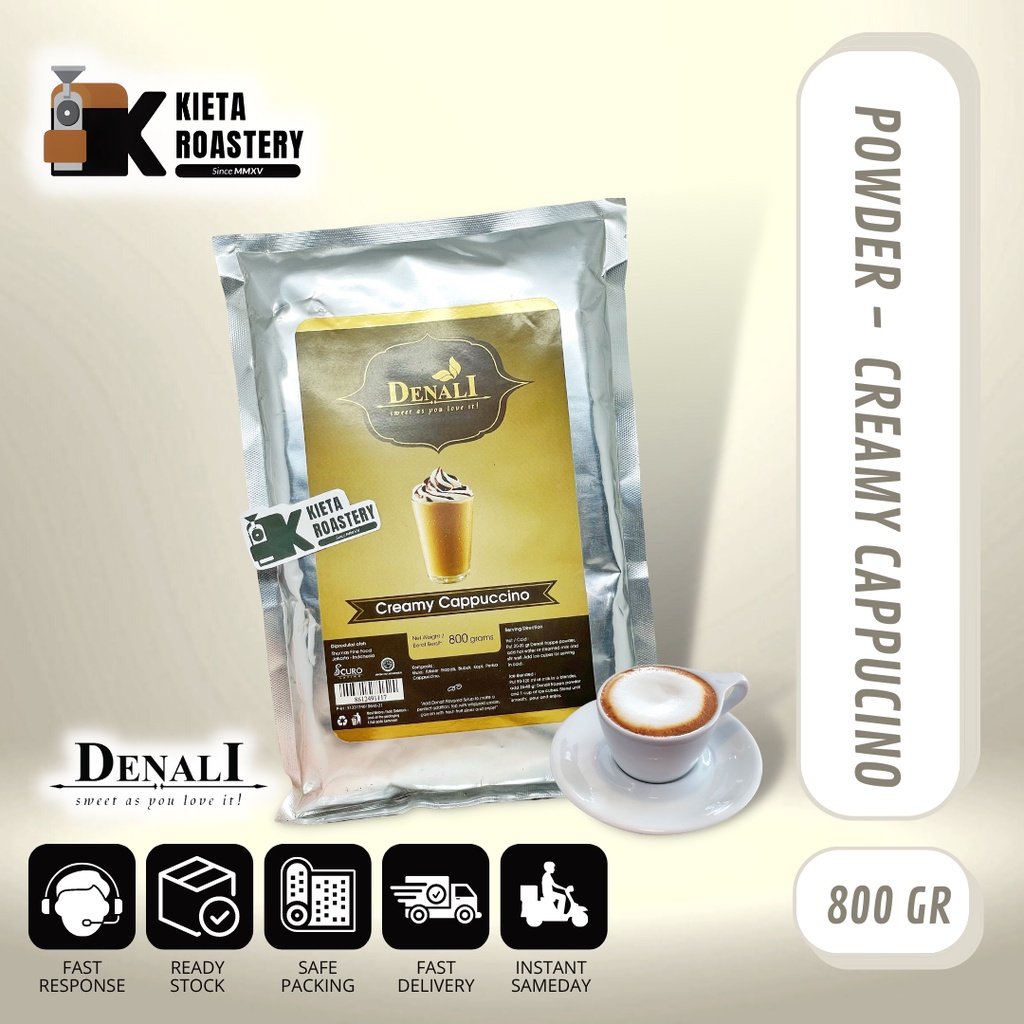 Denali Powder Creamy Cappucinno Pack | Shopee Philippines