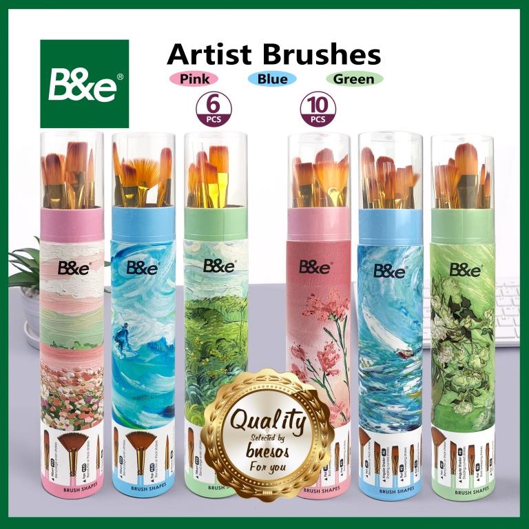 bnesos Artist Paint Brushes Set With Tube Watercolor Actylic Poster ...
