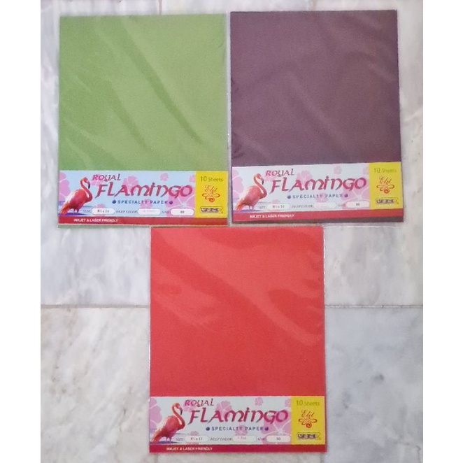80Gsm Specialty Paper Veco Elit Royal Flamingo [Metallic Paper ...