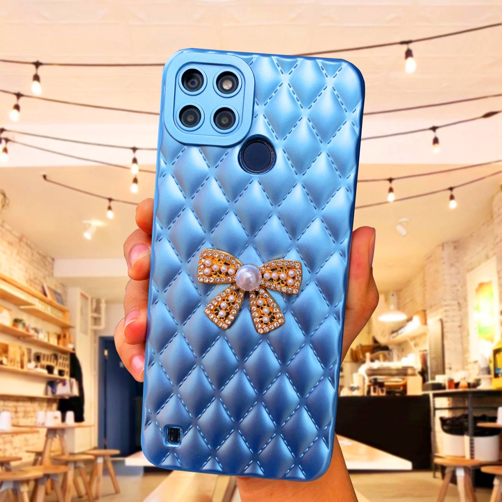 Rhombus ribbon case A3s/A15/A76/A96/C11 2020/C21Y/C25s/Y11/Y01/Y15a ...