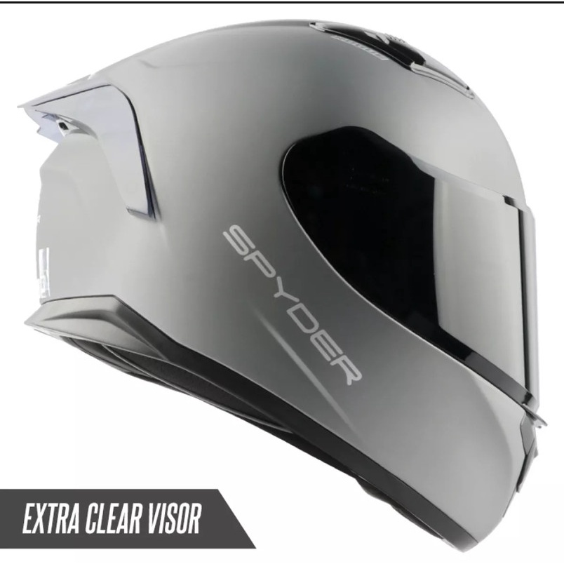 Spyder Full-Face Helmet ROGUE PD Series 0 FREE Clear Visor 4001m S Matt ...