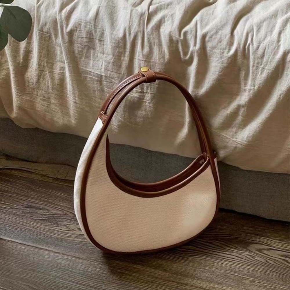 LOSEA Korean Niche Pea Canvas Stitching Bag Female Summer 2022 New ...