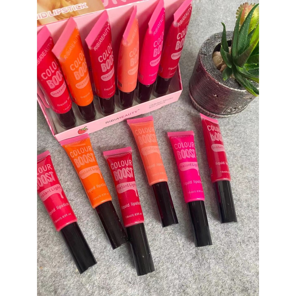 Liquid Lipsticks Strawberry Flavor Light Liquid Shades | Shopee Philippines