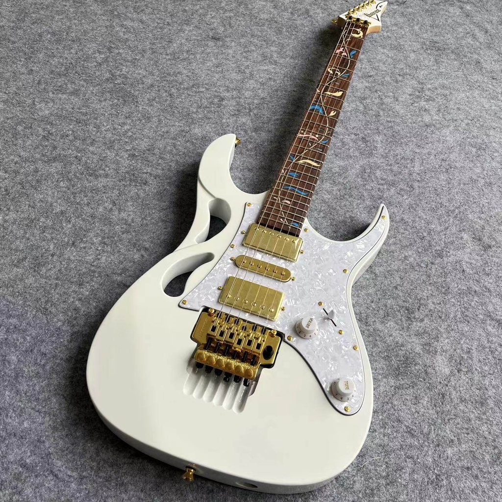 New Arrival Ibanez PIA3761 Electric Guitar Gold HSH Pickups Gold ...