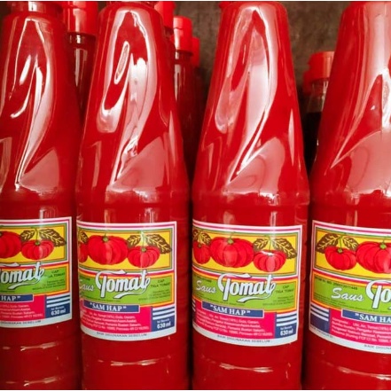 Tomato Sauce Sam Hap samhap "samhap" Halal MUI 630ml Cooking Sauce Cap ...