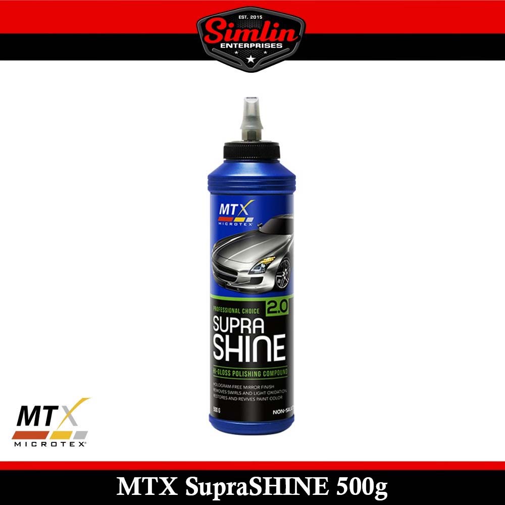 MTX SupraSHINE 500g Microtex Hi-Gloss Polishing Compound | Shopee ...