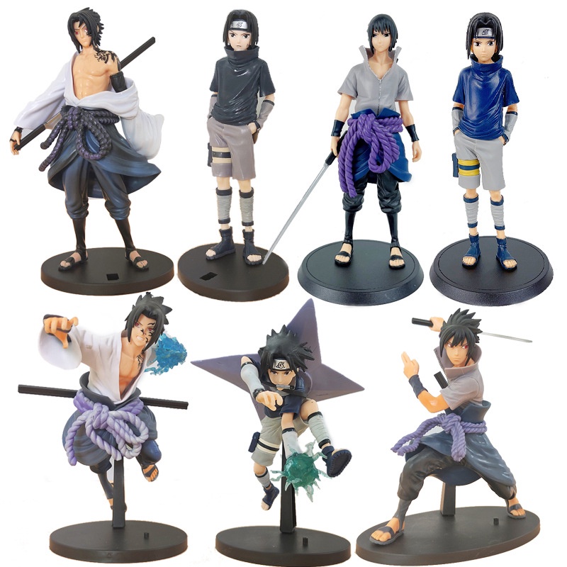 Naruto hand -made Uchiha Sasuke Naruto GK hand -made swing model ...