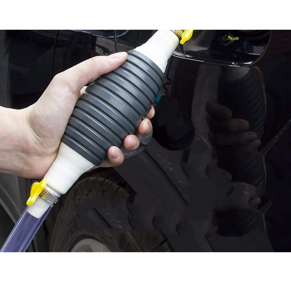 Hawaii High Flow Siphon/Oil Sucker Hand Pump Portable Manual Car Fuel ...