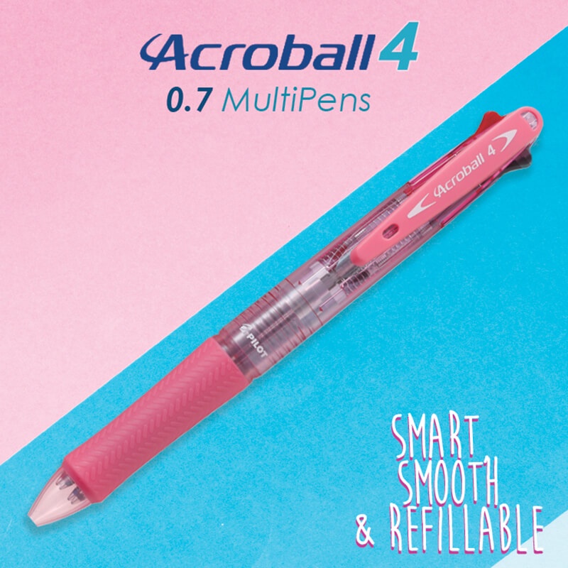 Pilot Acroball 4 Multipen | 0.7mm | BKAB-45F | Multi Pen | Mr. Paper ...