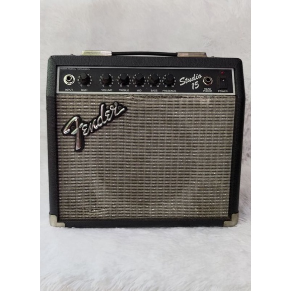 FENDER STUDIO 15, JAPAN AMPLIFIER, 2NDHAND AMPLIFIER | Shopee Philippines