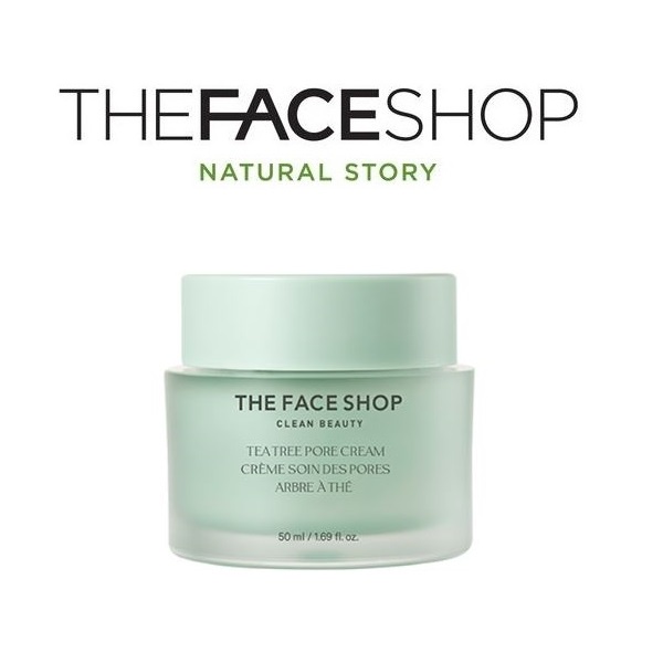[THE FACE SHOP] Tea Tree Pore Cream 50ml | Shopee Philippines