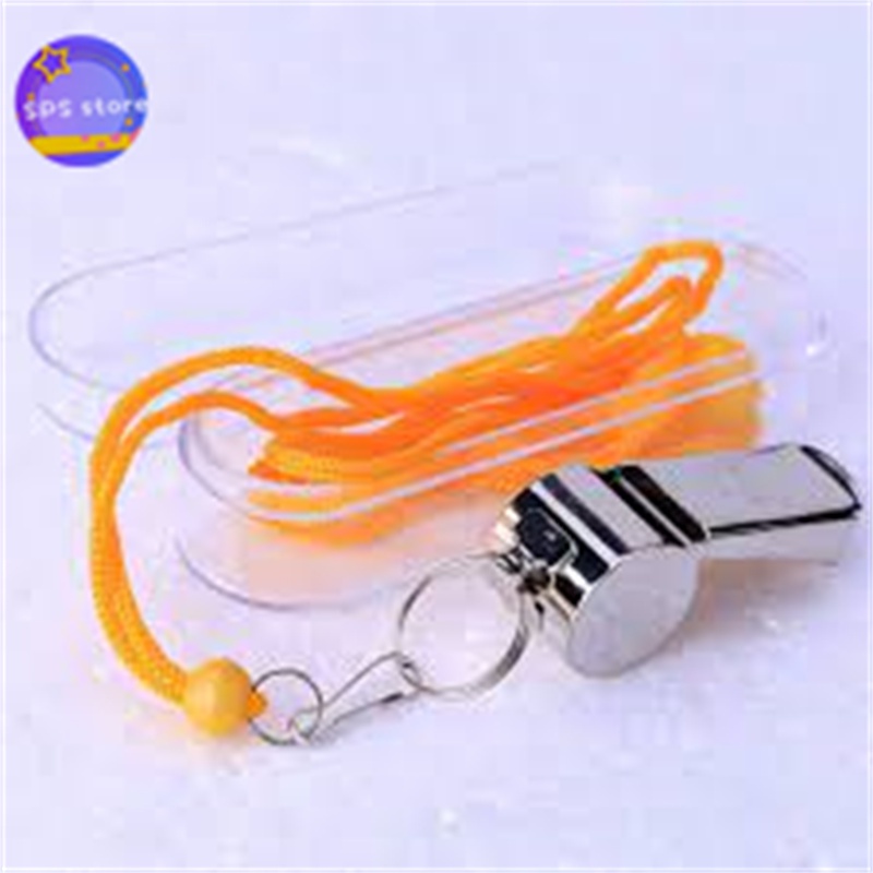 Survival Metal Pito Whistle Basketball Referee Stainless Steel Outdoor ...