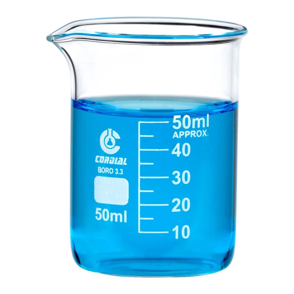WANTLAB BEAKER BOROSILICATE GLASS LOW FORM FOR LABORATORIES | Shopee ...