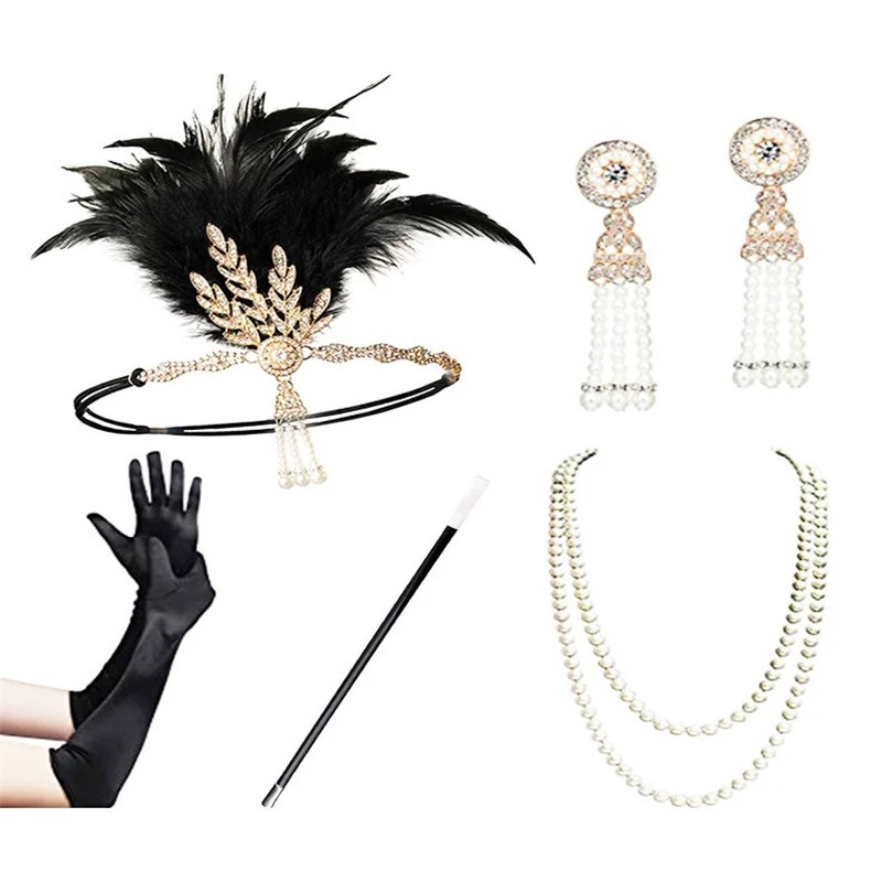 1920s flapper dress accessories Retro Party props GATSBY CHARLESTON ...