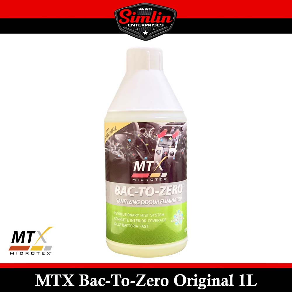 MTX Bac-To-Zero Solution Original 1000ML 1L Original Citrus Microtex ...