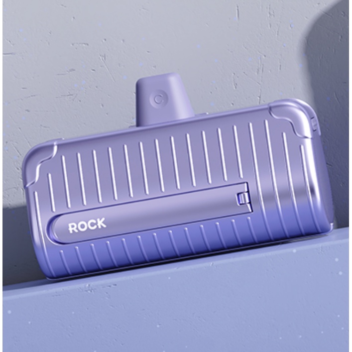 Rock Space Portable Mini Powerbank 4800mAh P85 Type-C/P86 Lightning ...