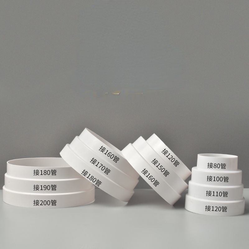 Smoke Exhaust Ventilator Diameter Adapting Ring Exhaust Duct Cross Over ...