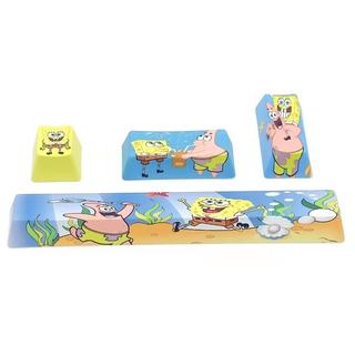 4PCS PBT Keycap Spongebob Squarepants Sublimation Cute Mechanical ...