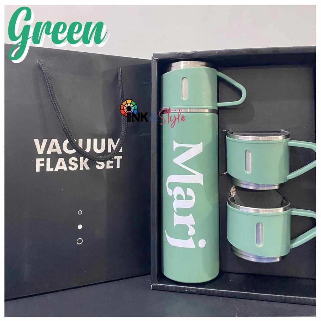 Ink and Style PH - Personalized Top Grade Stainless Steel Thermos Flask w/ Gift 500ml Modern ...