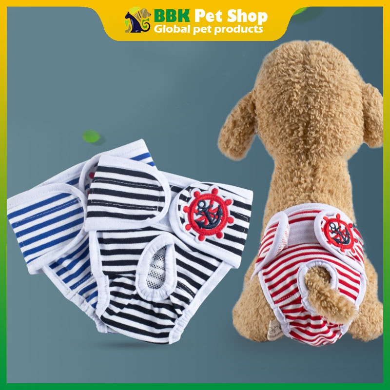 Pet Dog Menstrual Pants Teddy Safety Sanitary Bitch Period Products ...