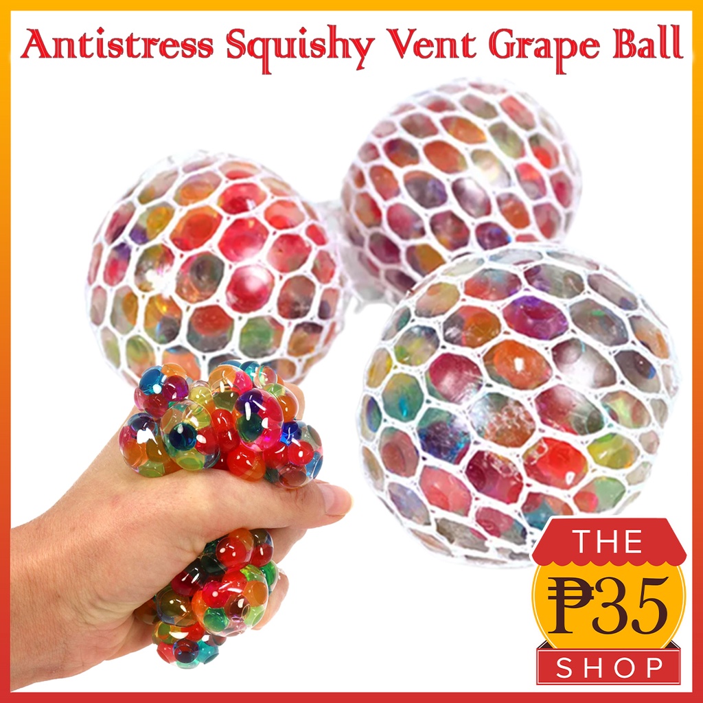 (3pcs) Squishy Stress Relief Ball for Pressure Relieve Anti-Stress Anti ...