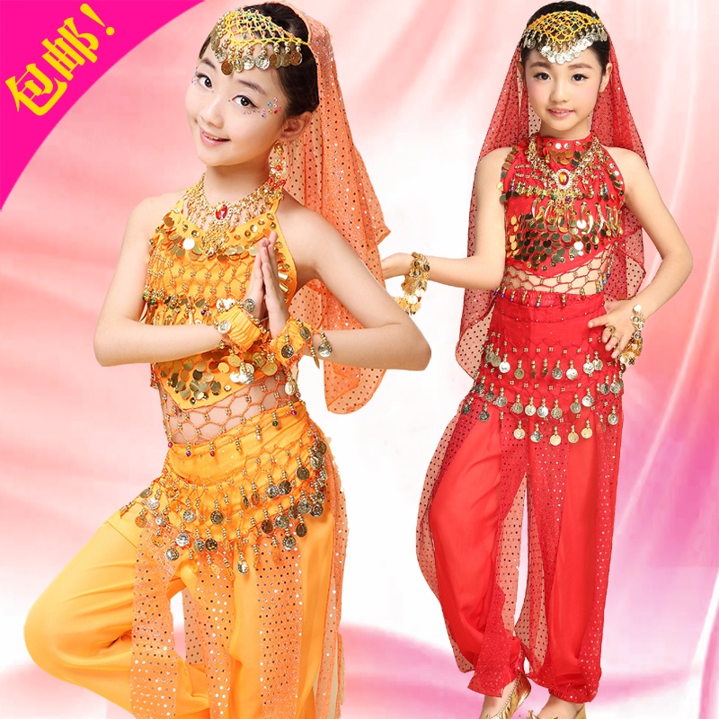 Dancing Costume For Baby Girl Indian Female New Style Belly Suit 4 ...
