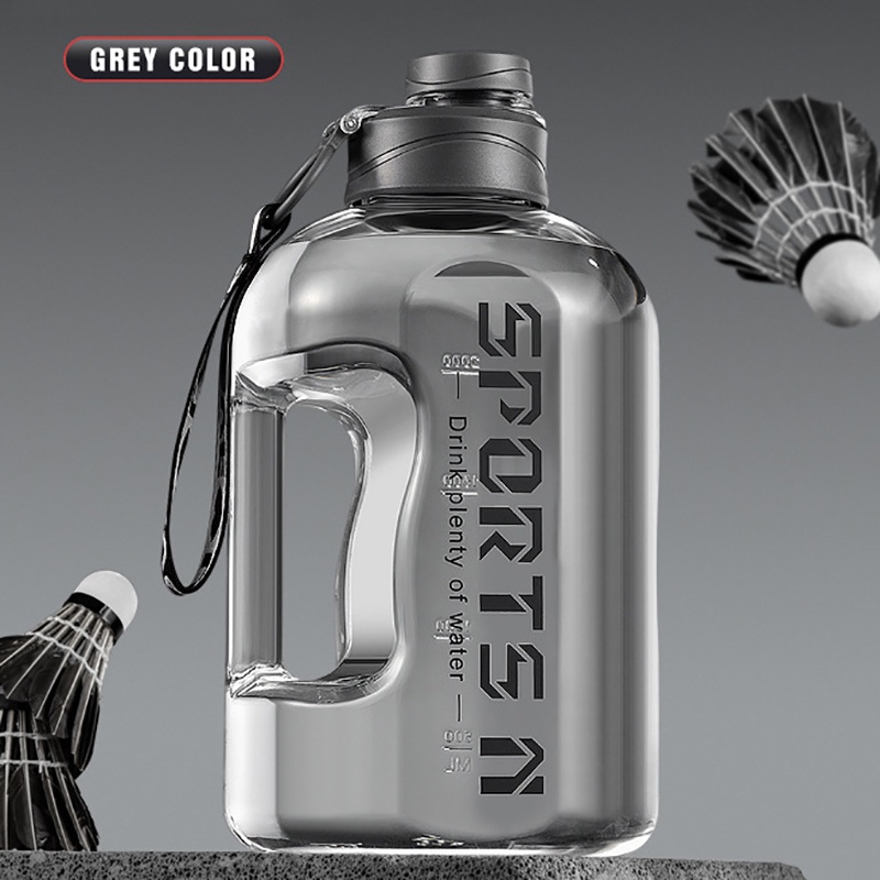 5L Large Capacity Sports Water Bottle for Gym Outdoor Fitness Tritan ...