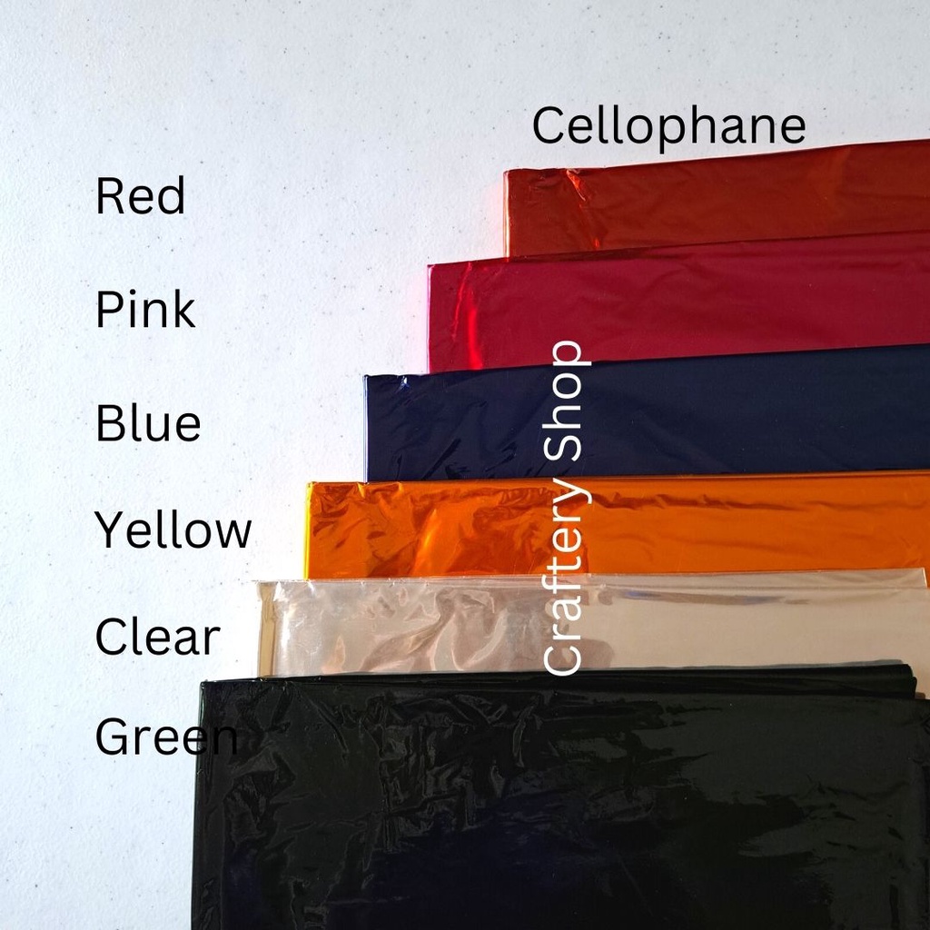 Cellophane Plastic 2 pieces, 39 x 35.5 inches | Shopee Philippines