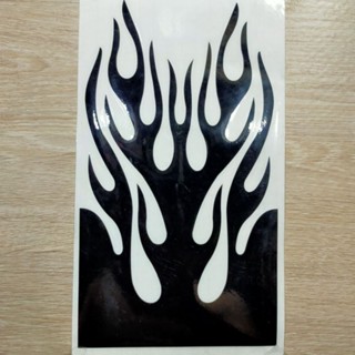 Motorcycle Front Fender Stickers, Fire cutting Stickers, Front Fender ...