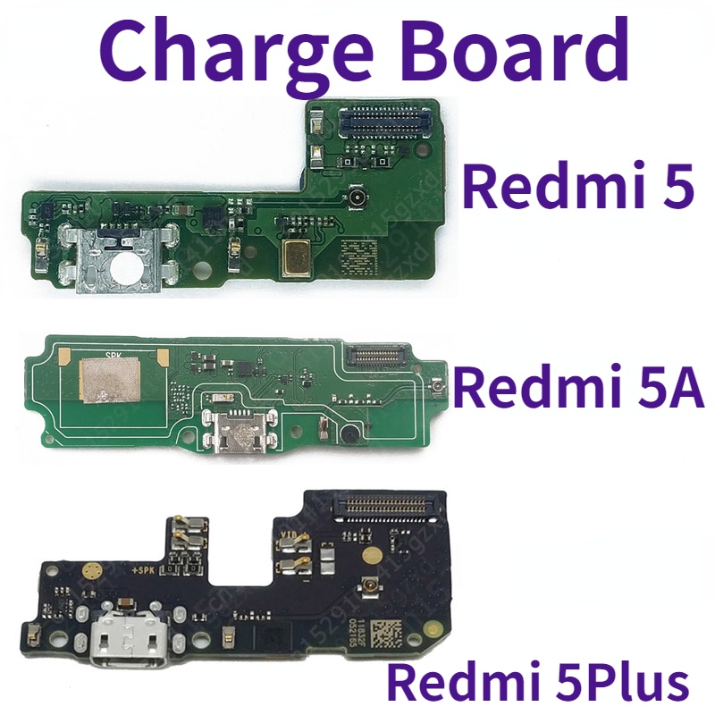 For Original USB Charge Board Xiaomi Redmi 5 Plus 5A Charging Port PCB ...