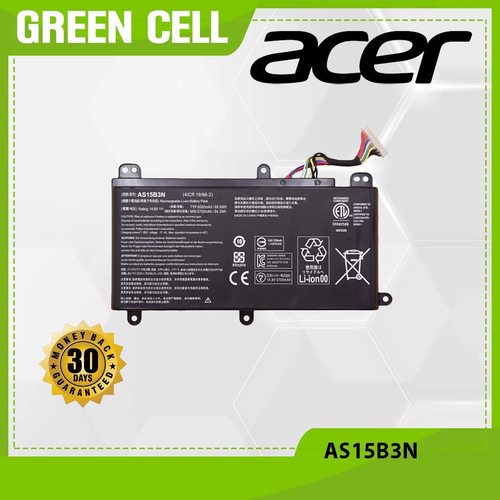 Battery for Acer Predator G9-591 G9-592 G9-593 G9-791 G9-792 GX-791 ...