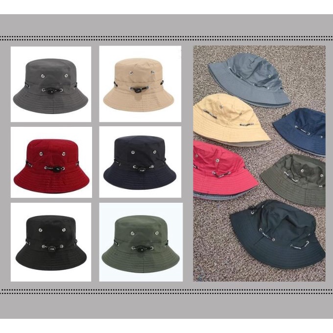 Fisherman Bucket Waway Hat Reversible | Shopee Philippines