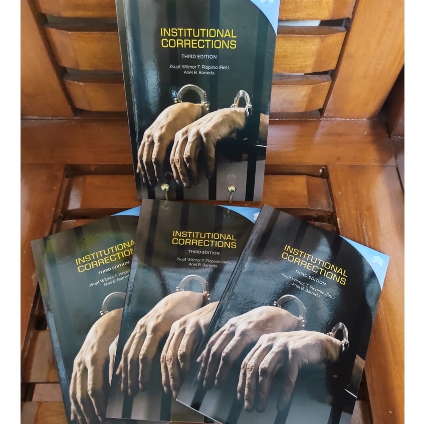 Institutional Corrections 3rd Ed. [2023] | Shopee Philippines