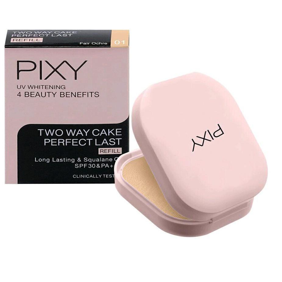Top Design- Most Pixy Two Way Cake Perfect Last REFILL (pink) | Shopee ...